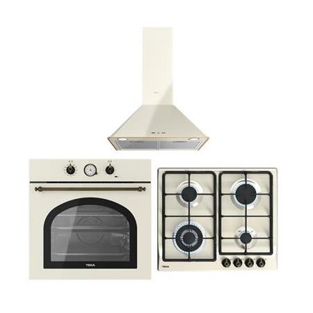 TEKA Country Rustik Ankastre Set Vanilya - Ankastre Center